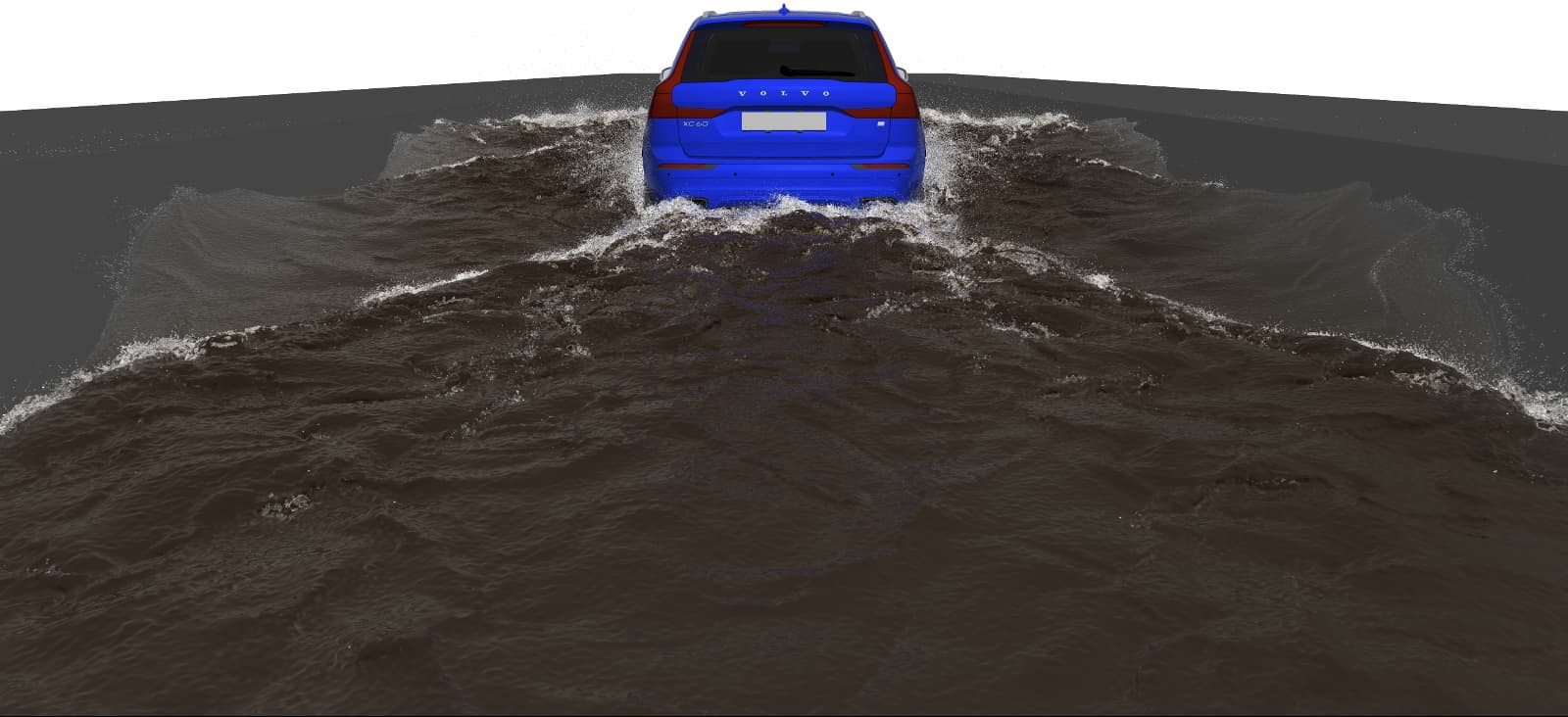Water Wading at Volvo Cars with PreonLab