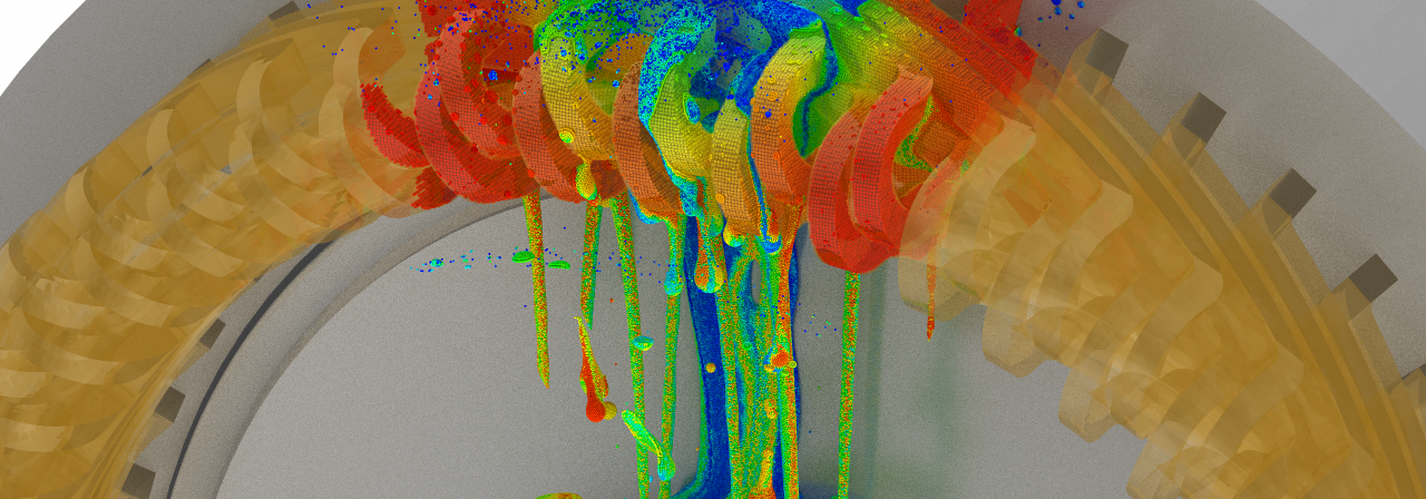 Particle Based Cfd For E Motor Cooling Optimization