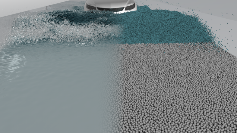 Water Wading Simulation Setup Article - CFD Software PreonLab Article