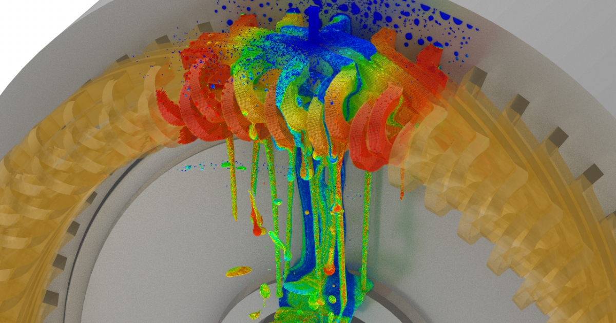 Particle-Based CFD for E-Motor Cooling Optimization